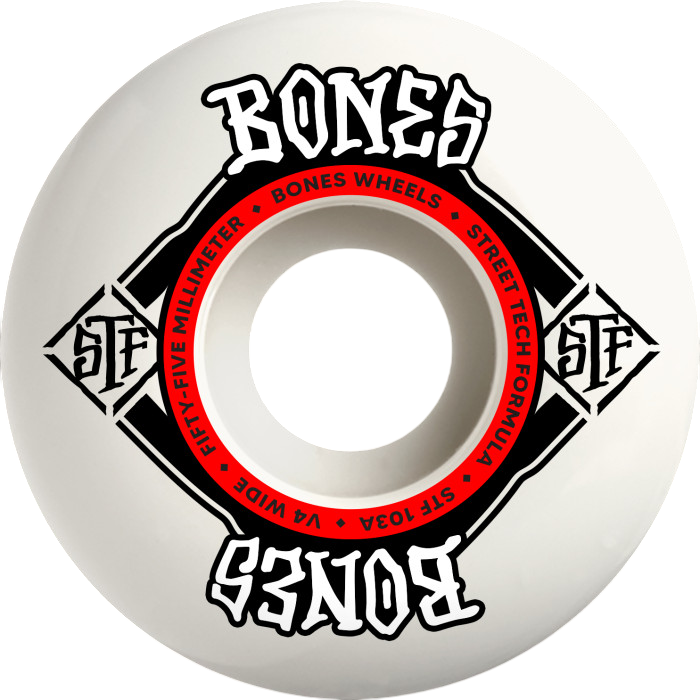 LLANTAS RED BONES 55MM - 103A – SKATE HOUSE PERU